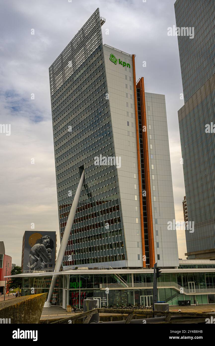 The KPN Tower, Rotterdam, The Netherlands Stock Photo - Alamy