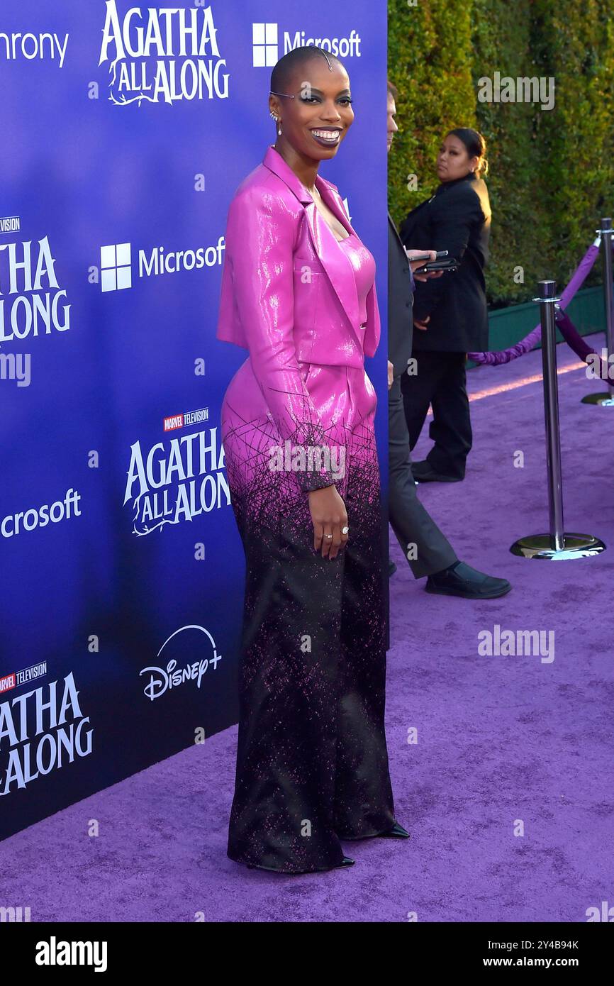 Sasheer Zamata beim Launch Event der Disney+ / Marvel Television ...