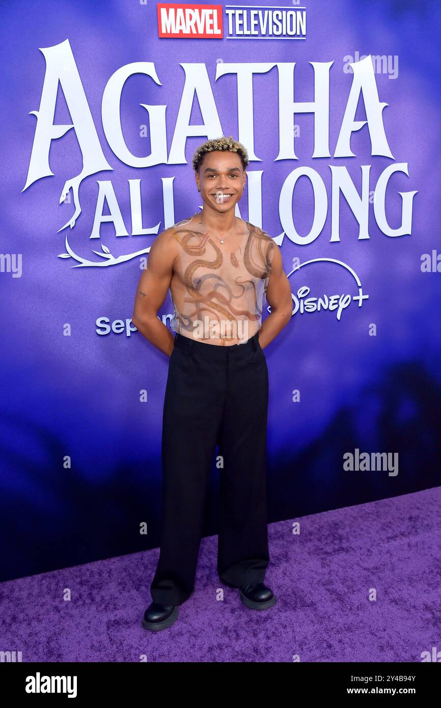 Miles Gutierrez-Riley beim Launch Event der Disney+ / Marvel Television ...