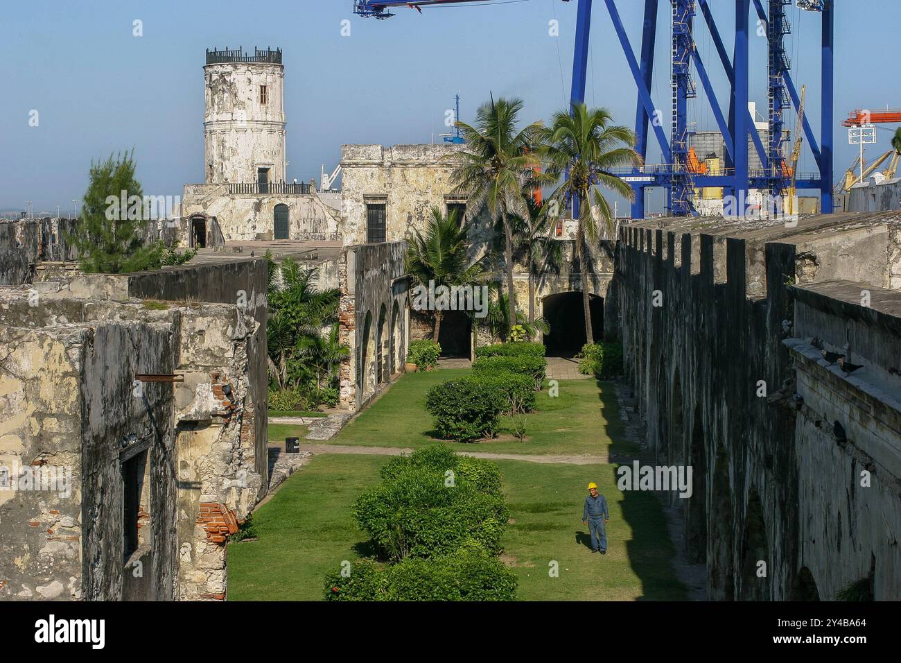 Mexico, Vera Cruz. A Spanish fortress of the 16th century Stock Photo ...