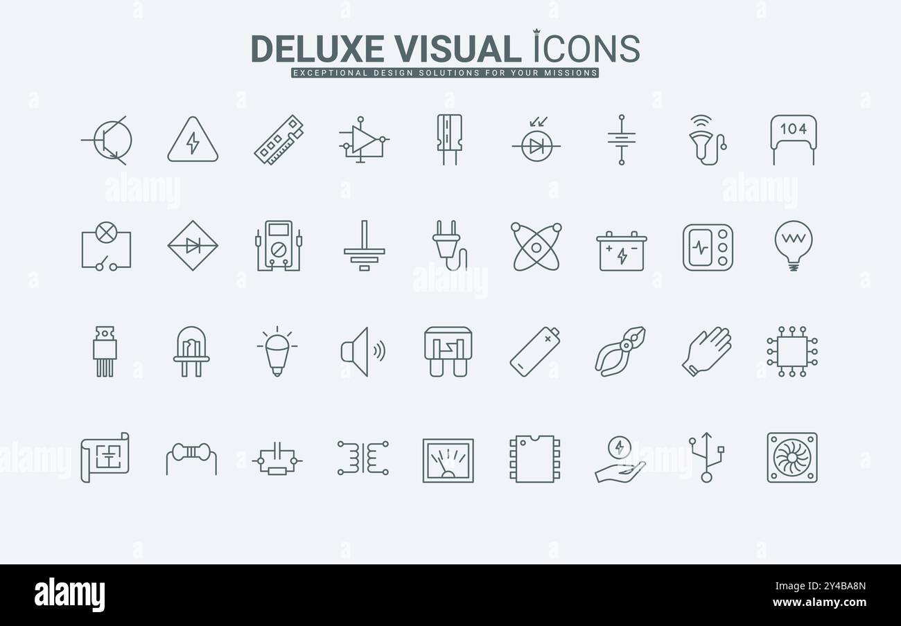 Hardware elements and circuit, device to measure voltage and current ...