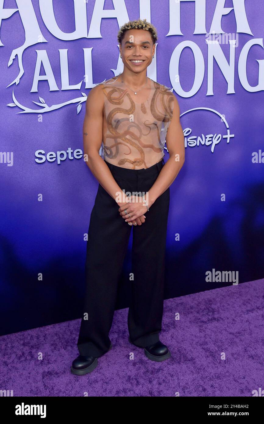 Miles Gutierrez-Riley beim Launch Event der Disney / Marvel Television ...