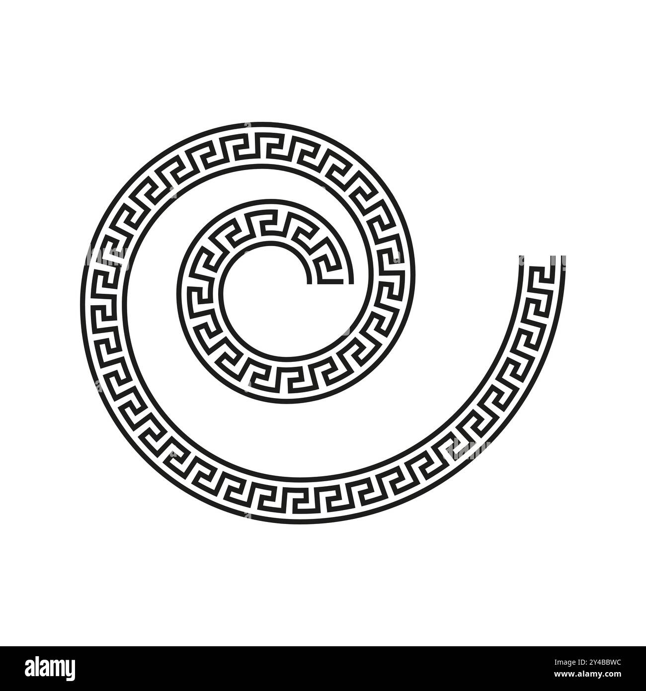 Meander pattern greece hi-res stock photography and images - Alamy