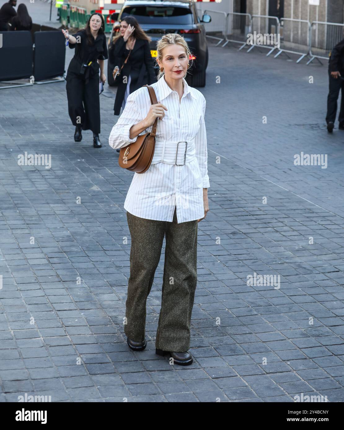 London, UK. 16th Sep, 2024. Kelly Rutherford seen arriving for the ...