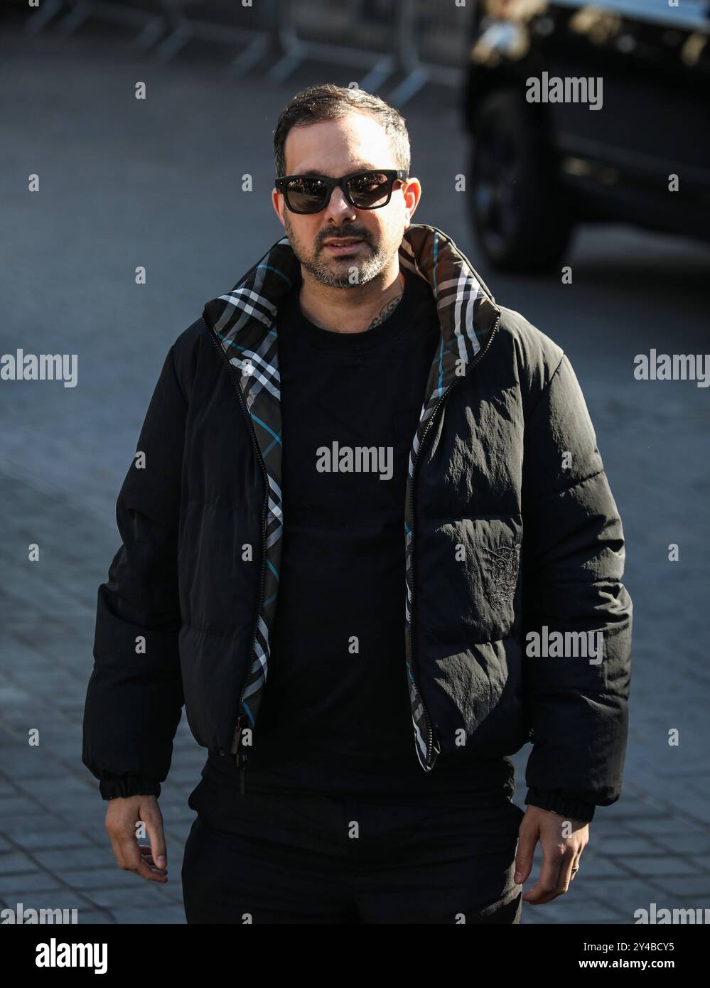 London, UK. 16th Sep, 2024. Steven Frayne aka Dynamo seen arriving for ...