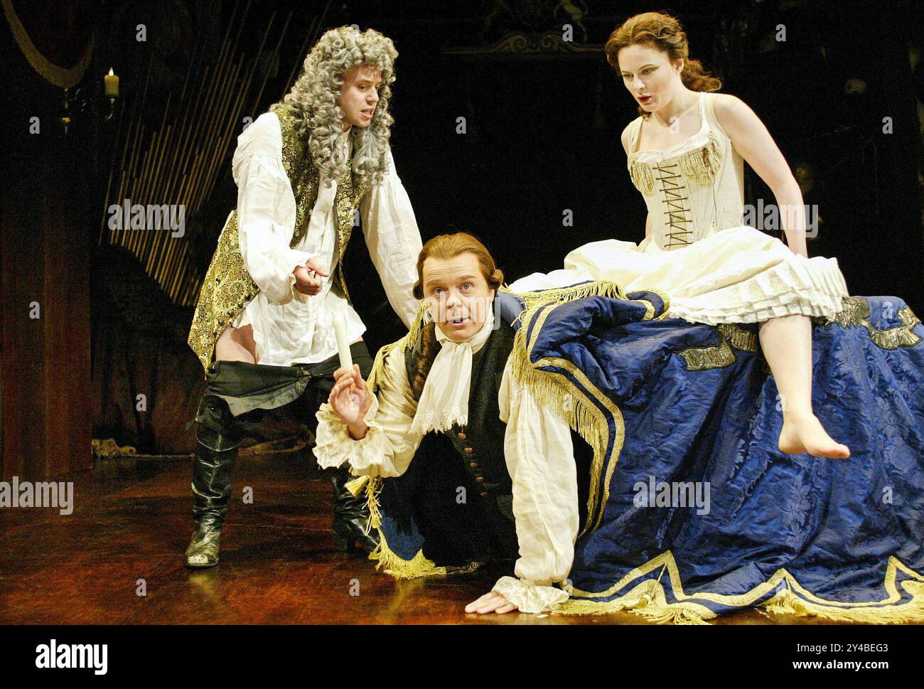 l-r: Christopher Staines (Duke of Kingston), Jason Watkins (David ...