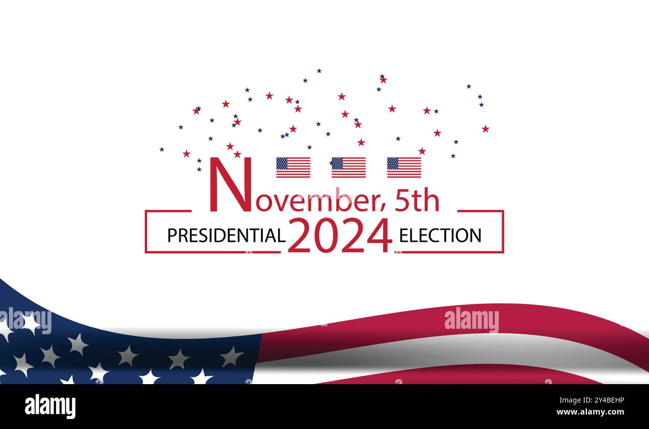 Countdown to Change The November 5th 2024 Presidential Election Stock ...