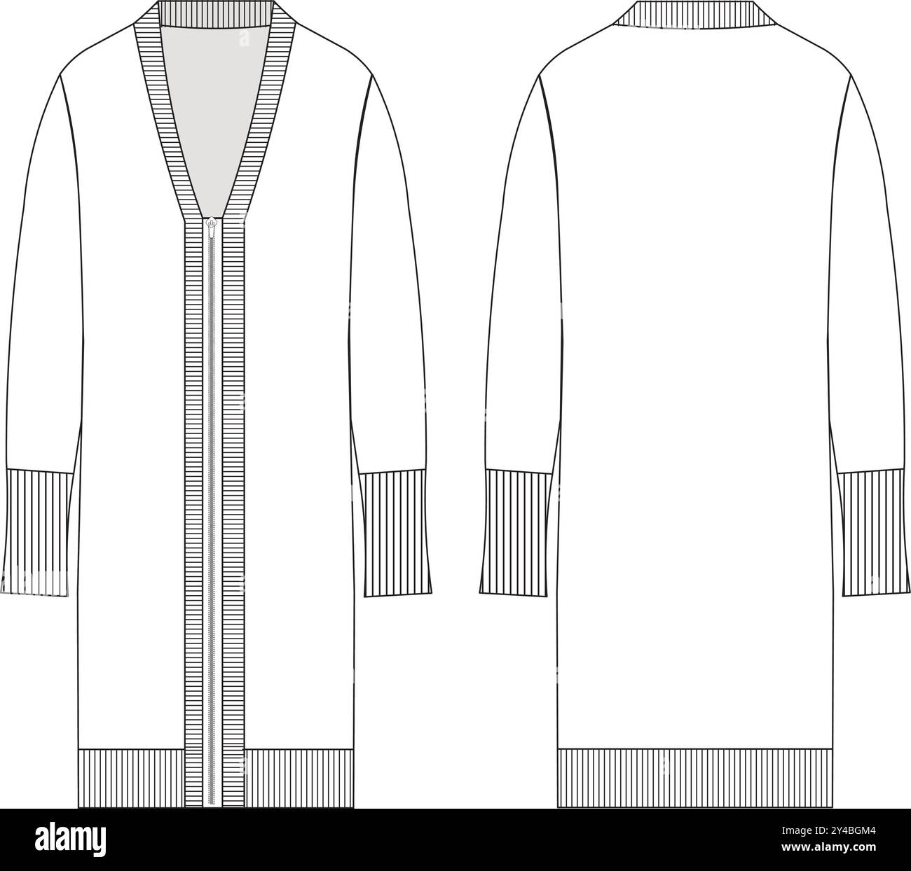 Zippered collar Stock Vector Images - Alamy
