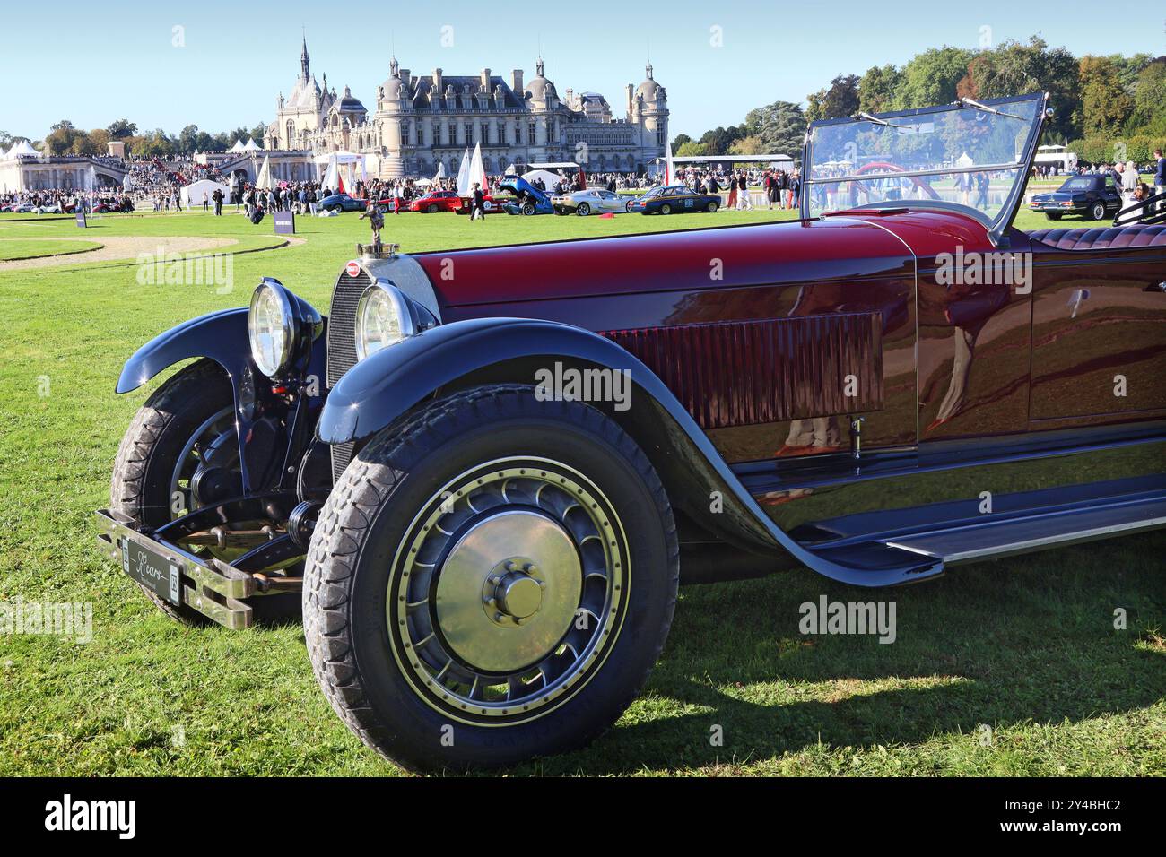 Classic car show CHANTILLY ART & ELEGANCE 2024 Stock Photo - Alamy