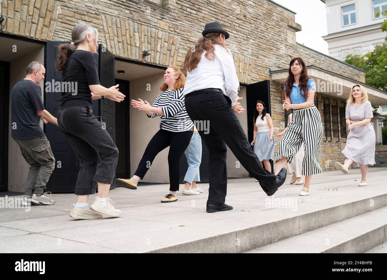 Active people diverse different ages hi-res stock photography and ...