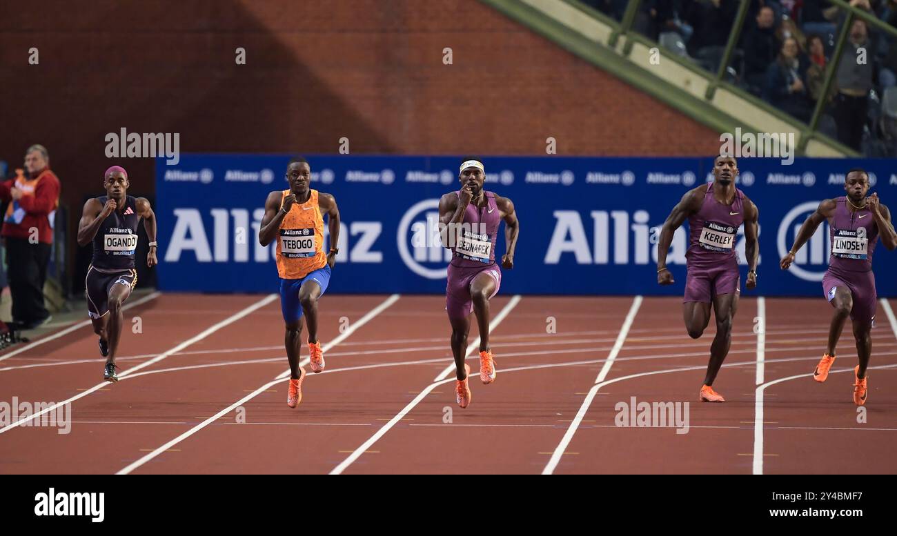 Alexander Ogando, Letsile Tebogo, Kenneth Bednarek, Fred Kerely and ...
