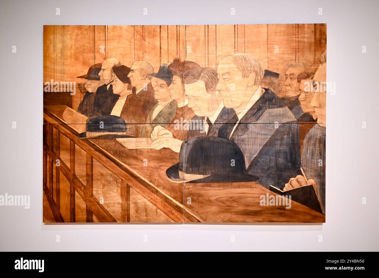Barbicans cornerless gallery hi-res stock photography and images - Alamy