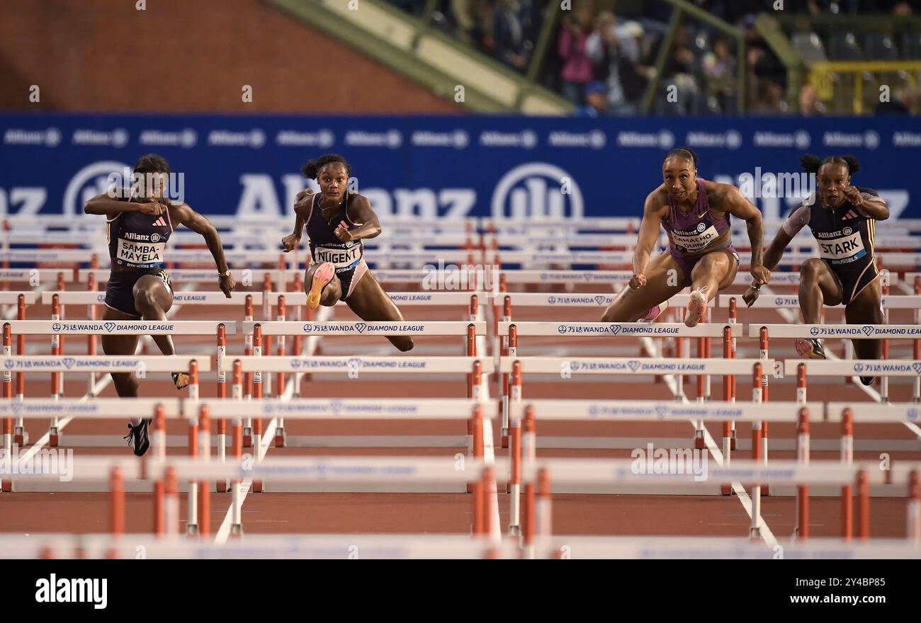 Cyréna Samba-Mayela, Ackera Nugent, Jasmine Camacho-Quinn and Grace ...