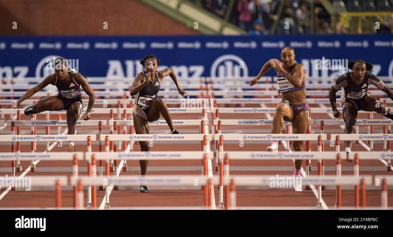 Cyréna Samba-Mayela, Ackera Nugent, Jasmine Camacho-Quinn and Grace ...
