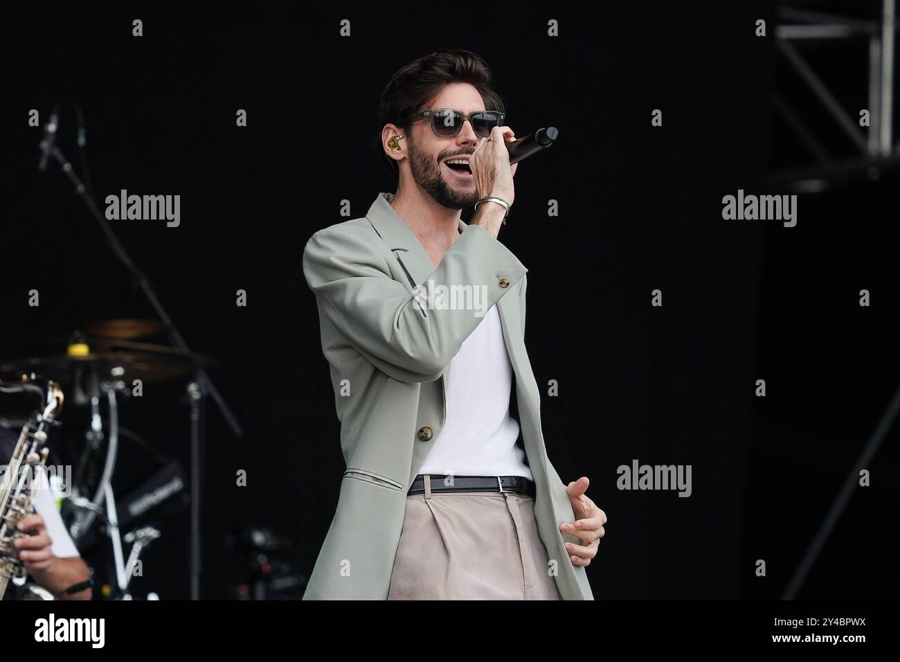 Gluecksgefuehle Festival 2024 Popsänger Alvaro Soler beim Glücksgefühle ...