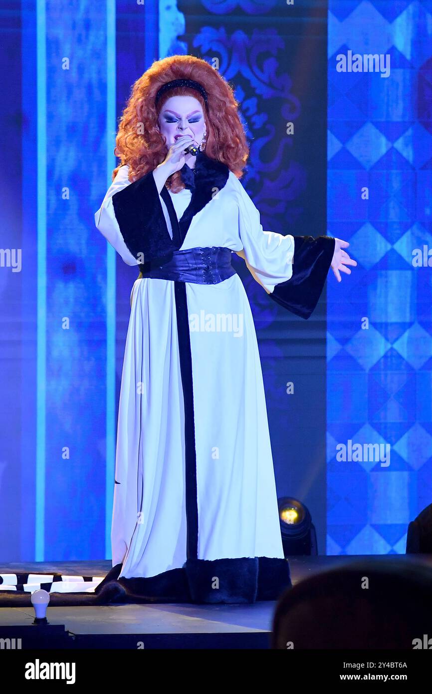 Rome: Rai Studios ex Dear. Transmission Ciao Maschio. In the photo ...