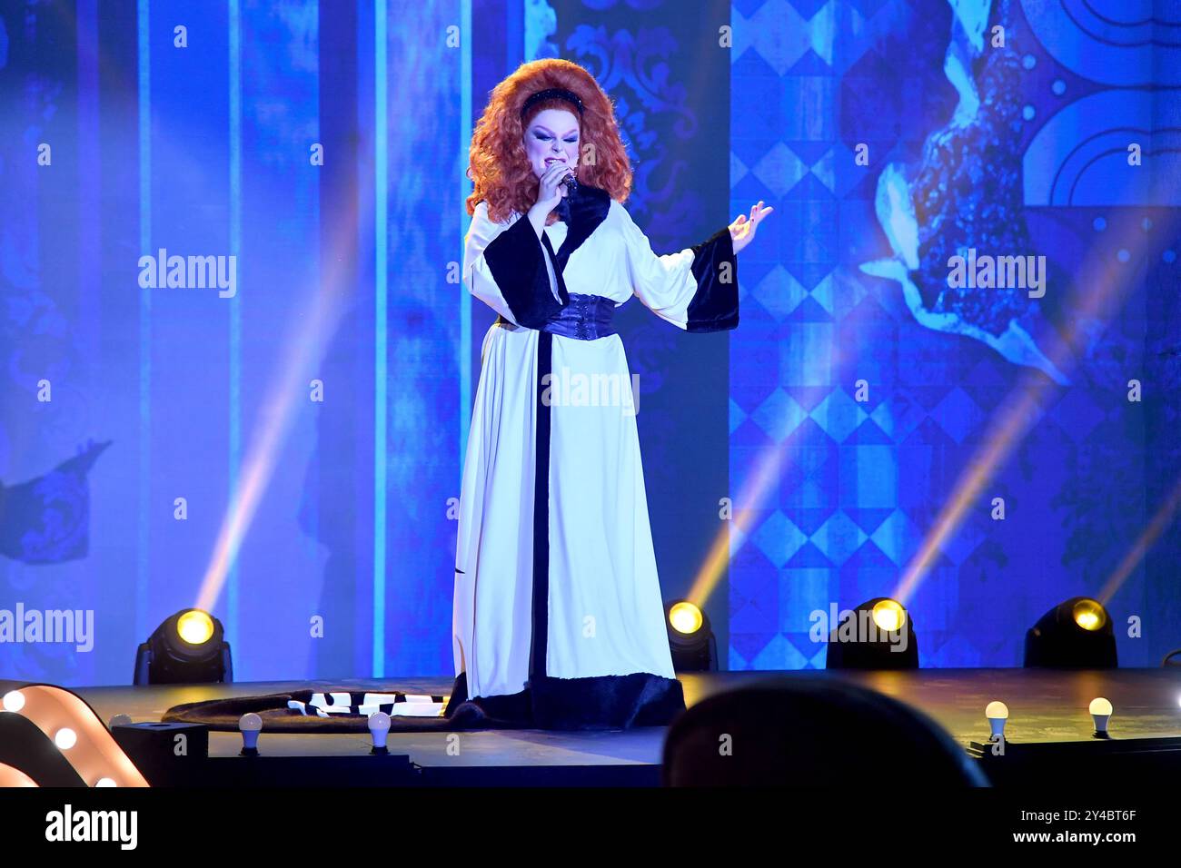 Rome: Rai Studios ex Dear. Transmission Ciao Maschio. In the photo ...