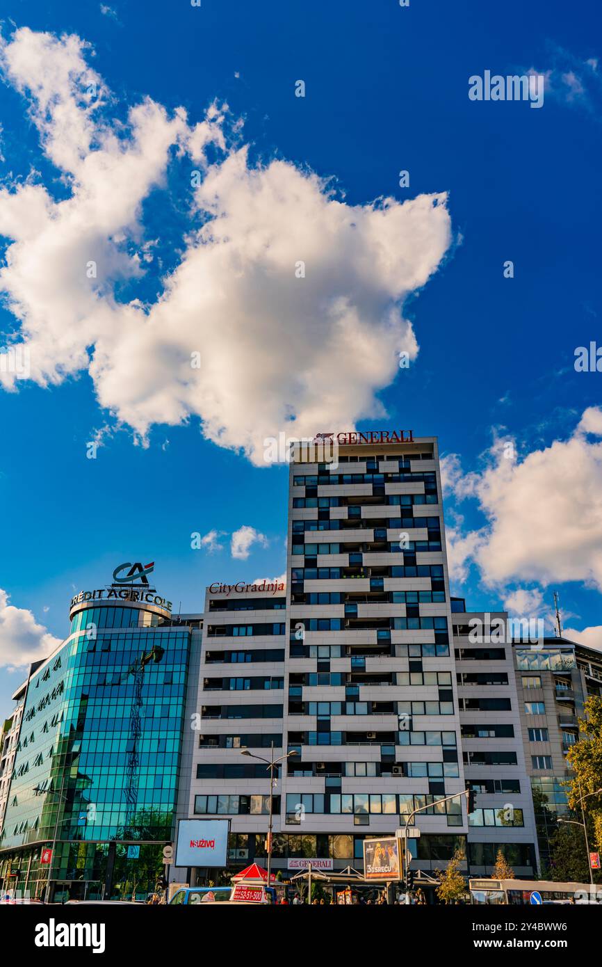 Modern building from Novi Sad, Serbia, made by project of Serbian ...