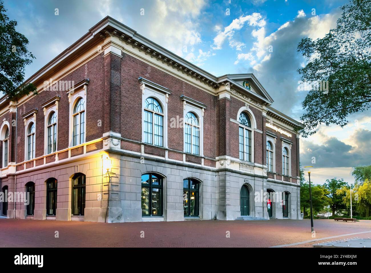 Leeuwarden, Netherland, 7.09.2024: University of Groningen in ...