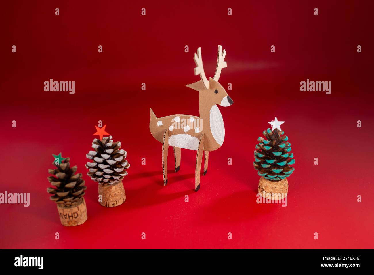 Reindeer cone kids hi-res stock photography and images - Alamy