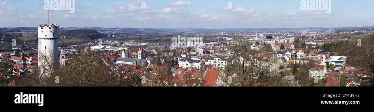 View of Ravensburg from Veitsburg Castle Stock Photo - Alamy