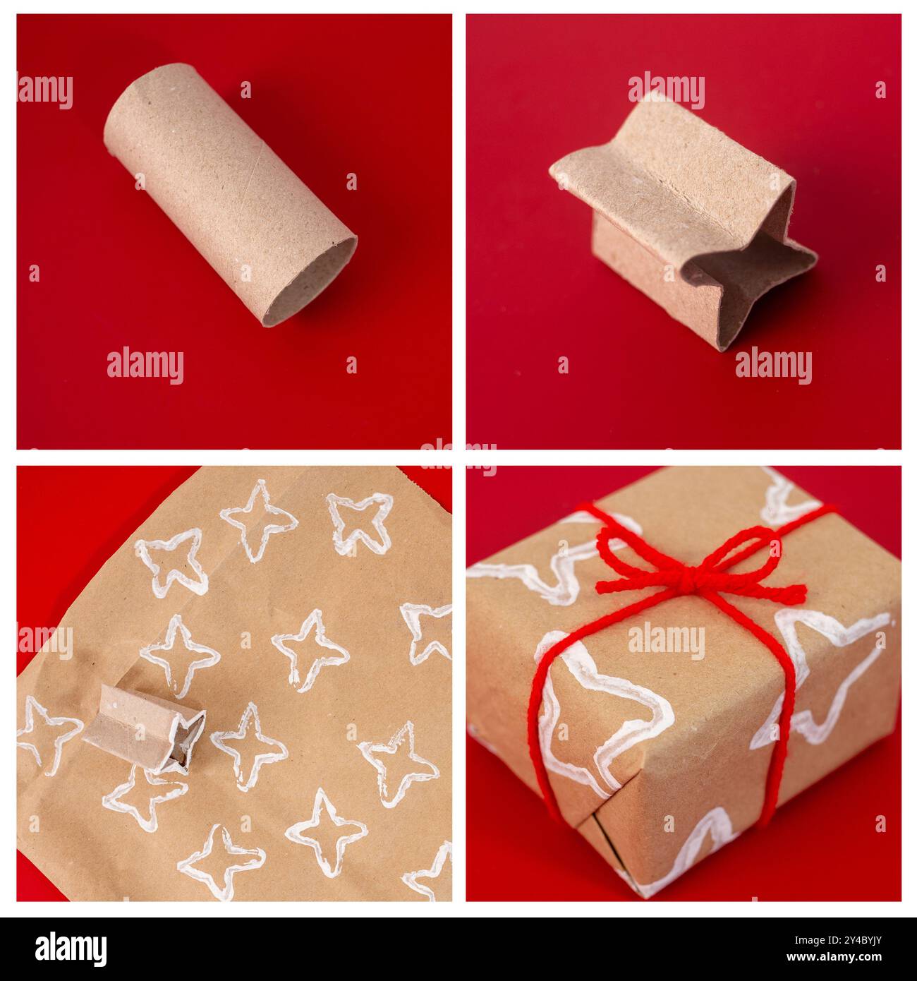 Wrapping step Cut Out Stock Images & Pictures - Alamy