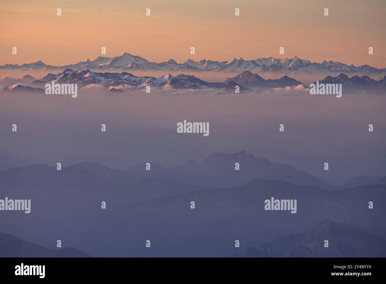 Aerial shot tyrolean alps hi-res stock photography and images - Alamy