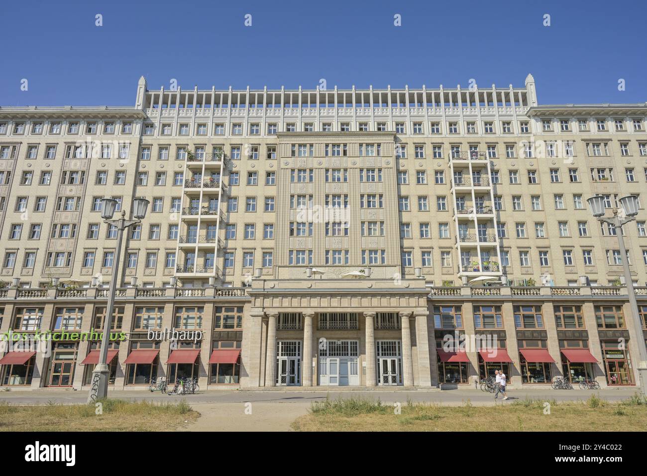 Residential buildings, Architecture, Karl-Marx-Allee, Friedrichshain ...