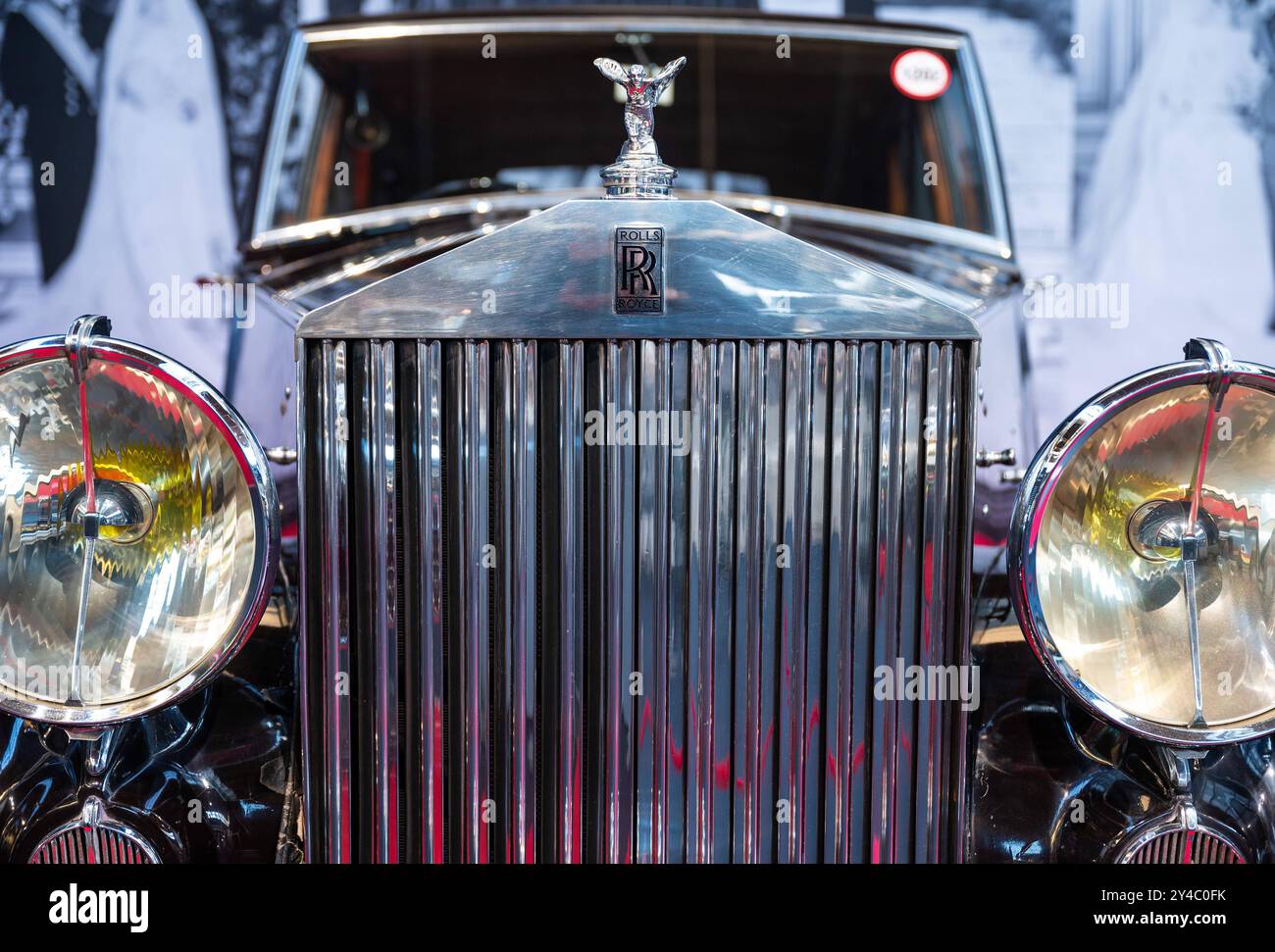 Etterbeek, Brussels, Belgium, SEP 14, 2024 - Rolls-Royce Silver Wraith ...