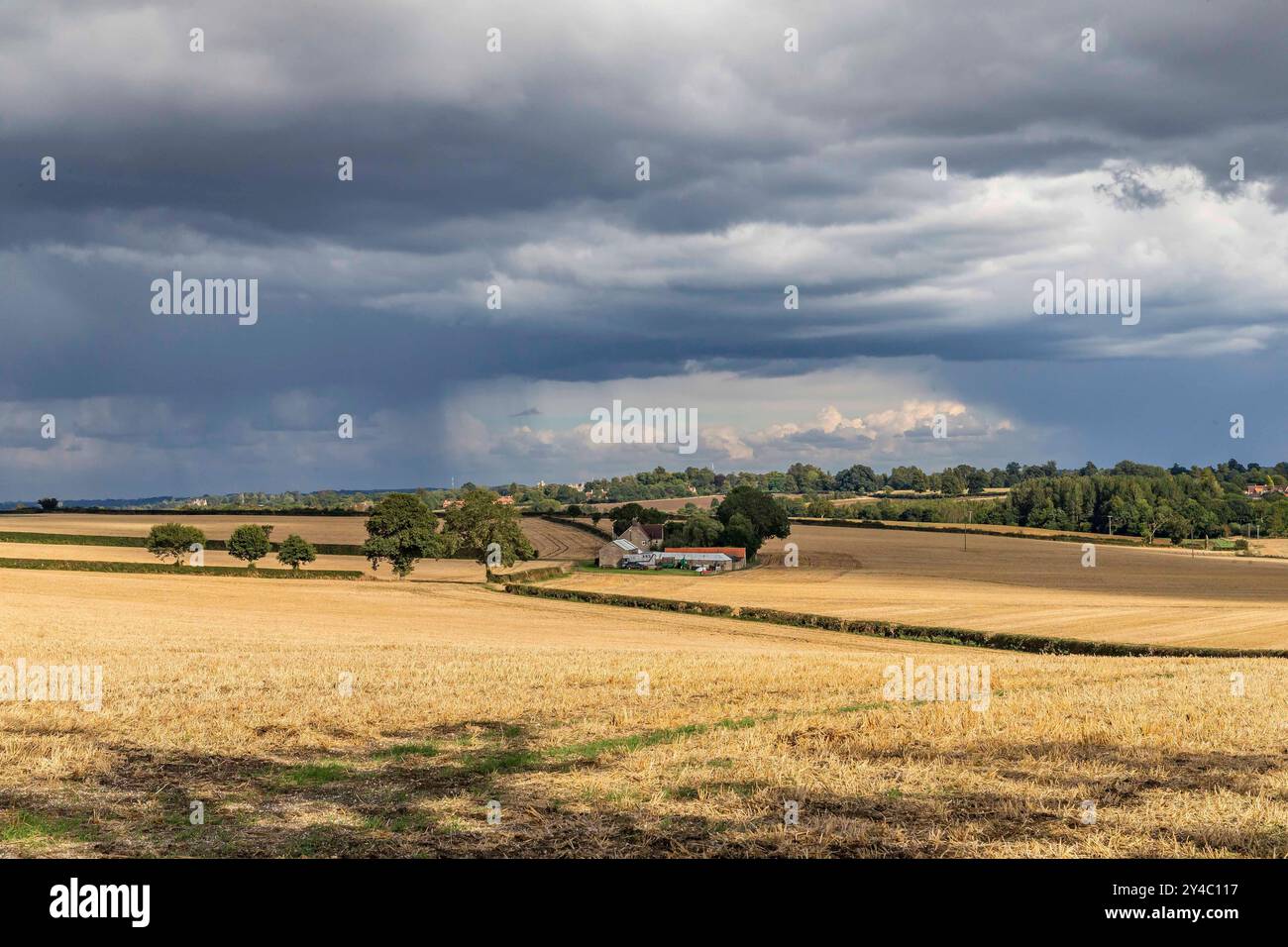 Whiston Slade Farm between Denton and Whiston in Northamptonshire ...
