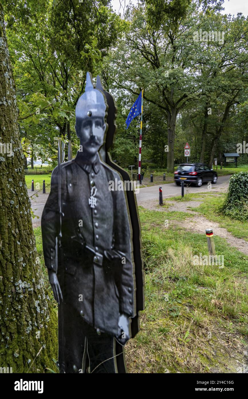 The so-called Green Border, at the former border crossing Grenzweg near ...