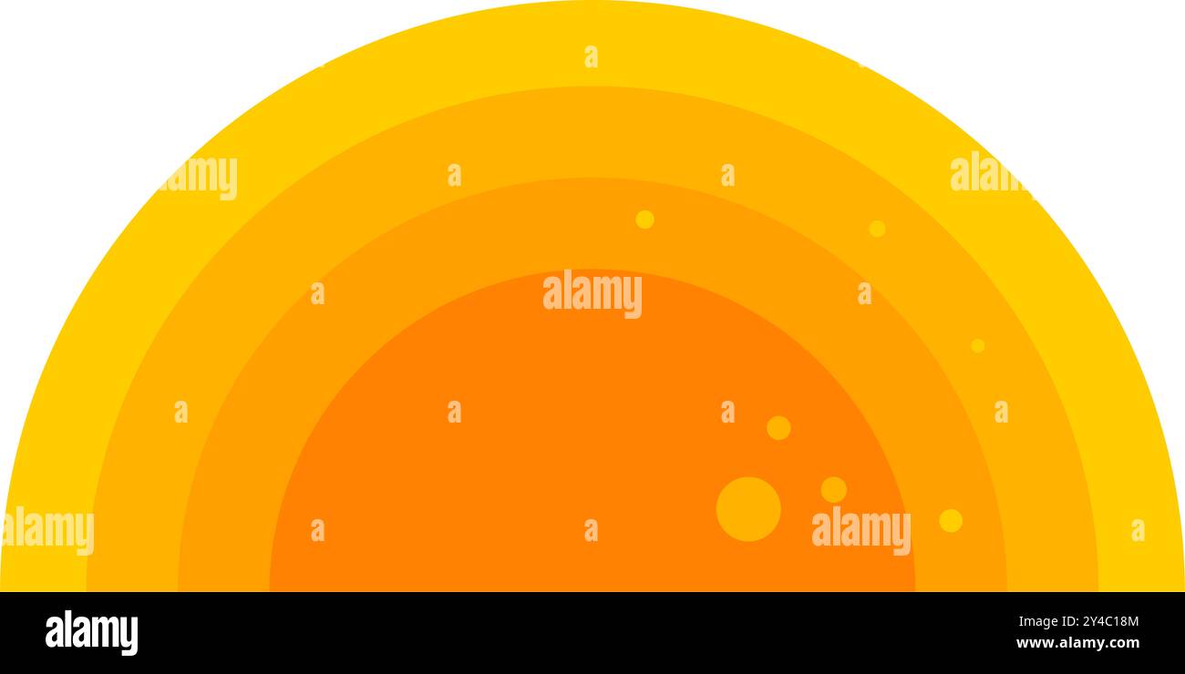 sunset, retro sun - vector illustration Stock Vector Image & Art - Alamy
