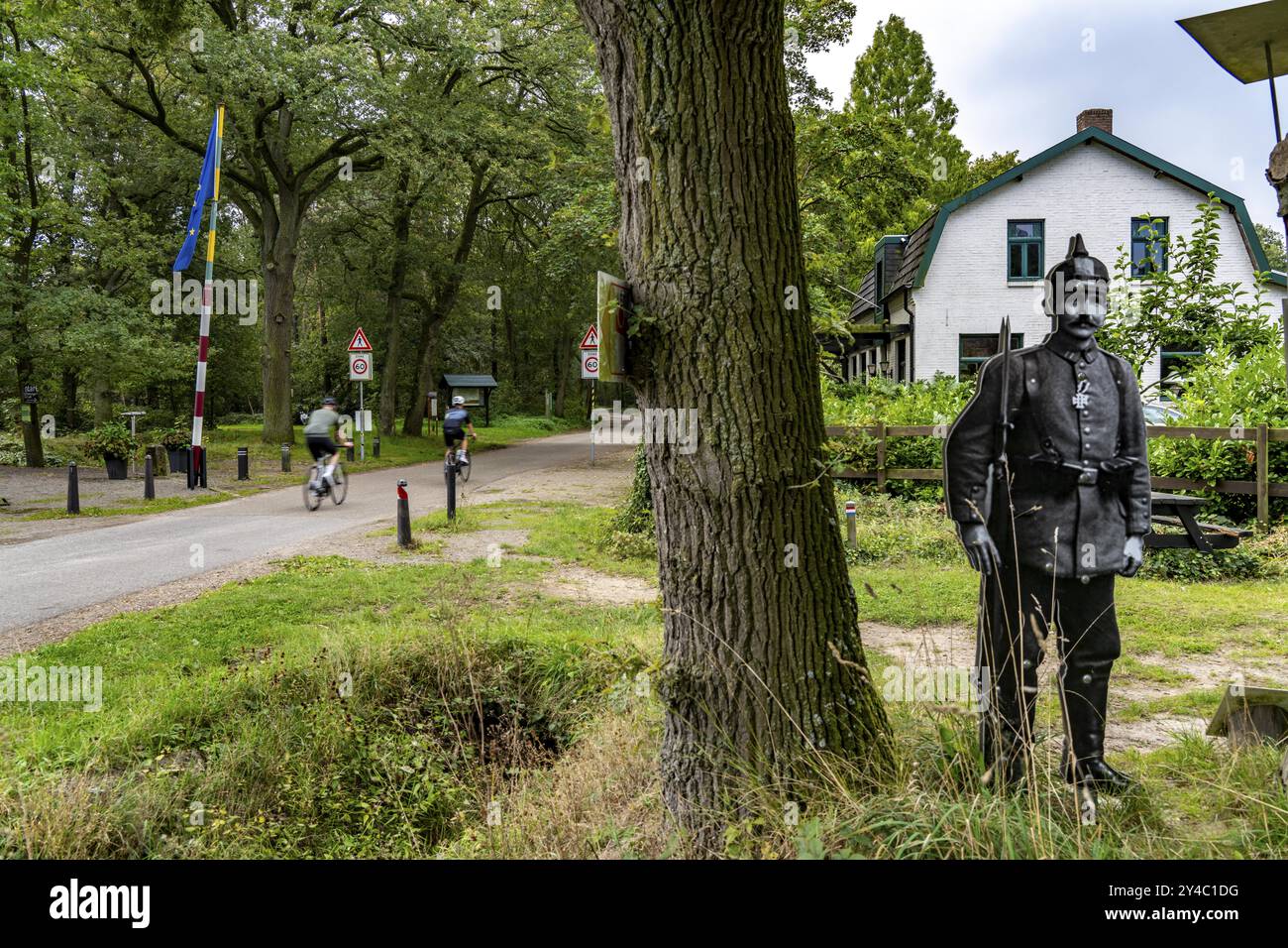 The so-called Green Border, at the former border crossing Grenzweg near ...