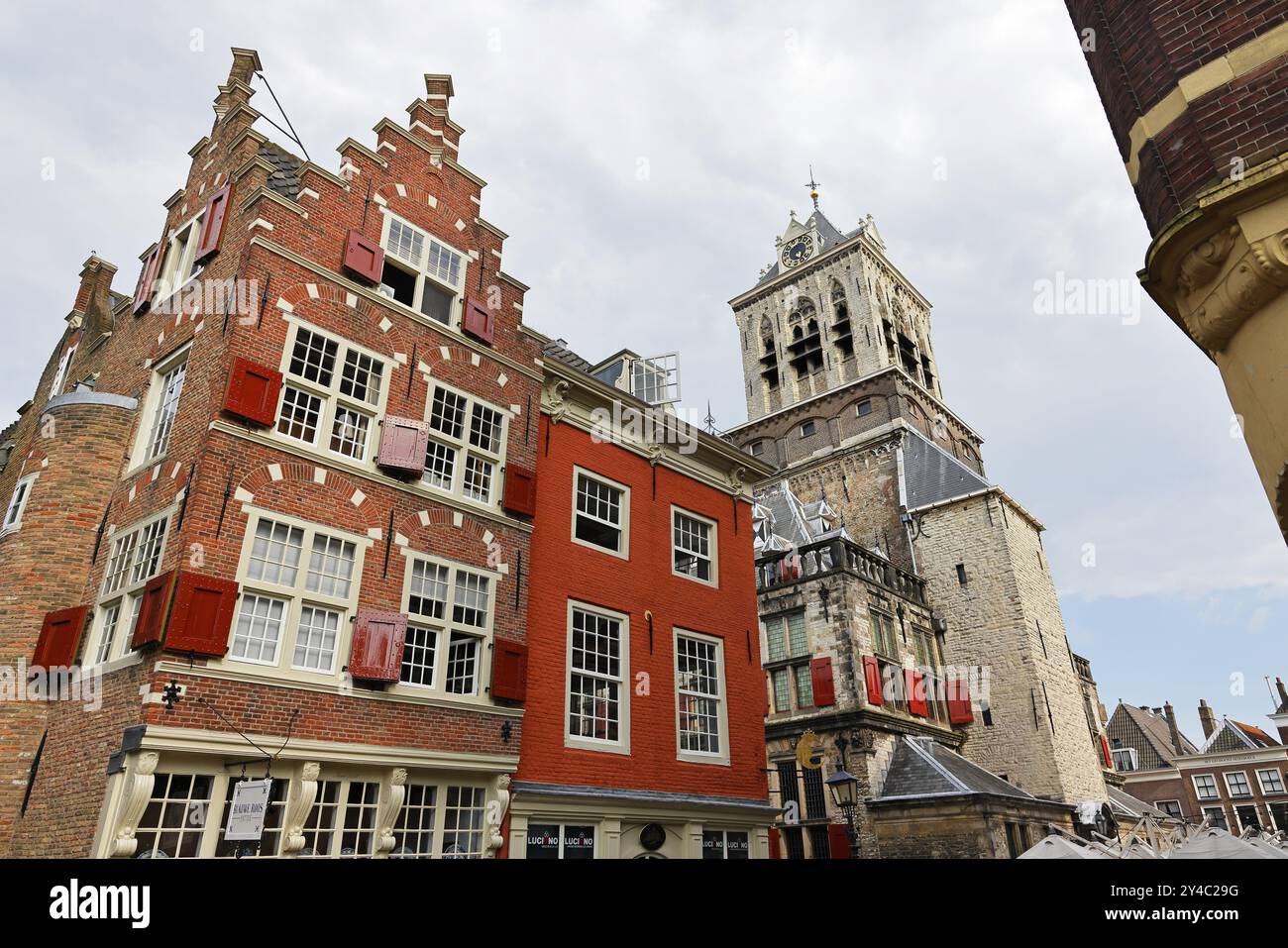 Historic city centre of Delft, Delft, Zuid-Holland, South Holland ...