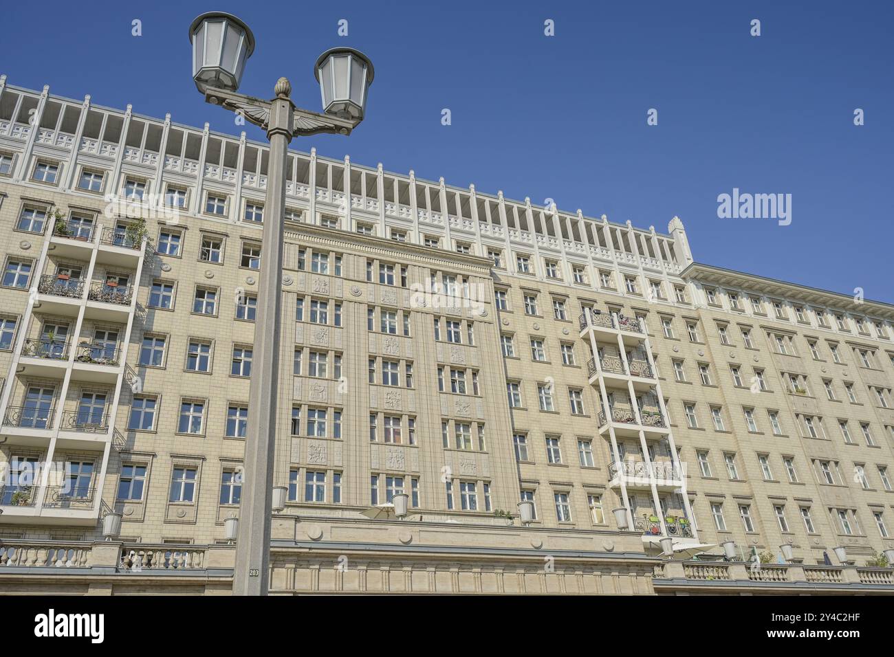 Residential buildings, Architecture, Karl-Marx-Allee, Friedrichshain ...