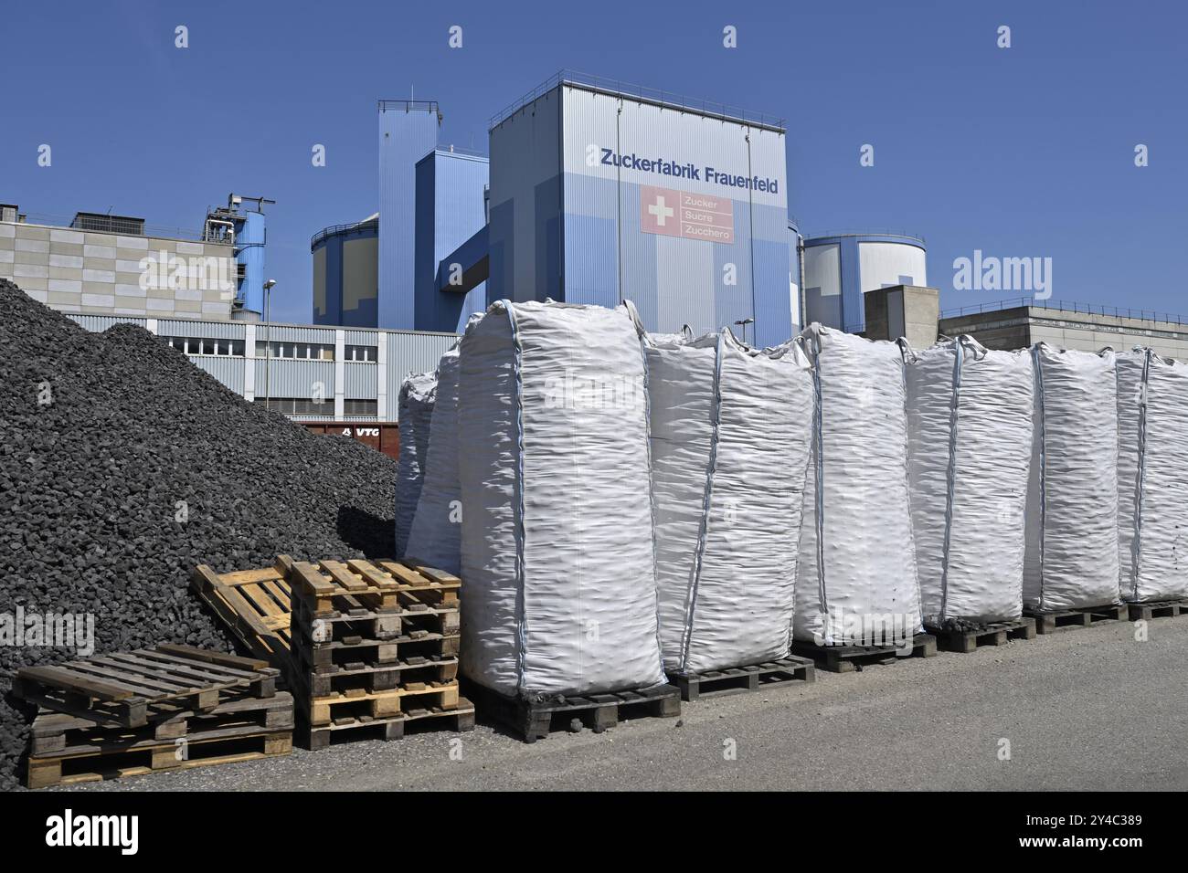 Sugar factory premises, Frauenfeld, Switzerland, Europe Stock Photo - Alamy