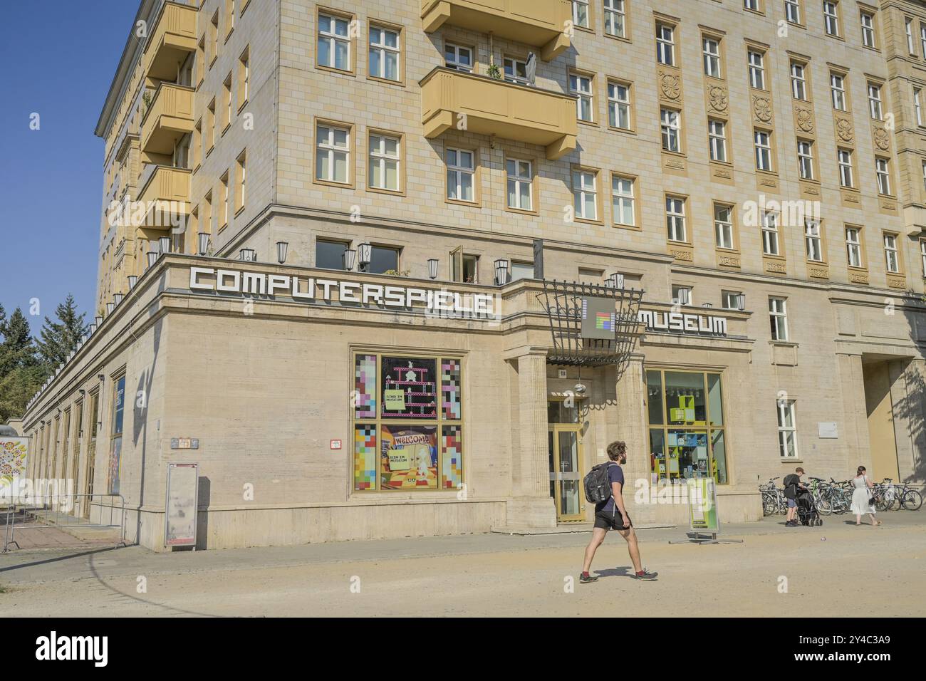 Computer Games Museum, Karl-Marx-Allee, Friedrichshain, Berlin, Germany ...