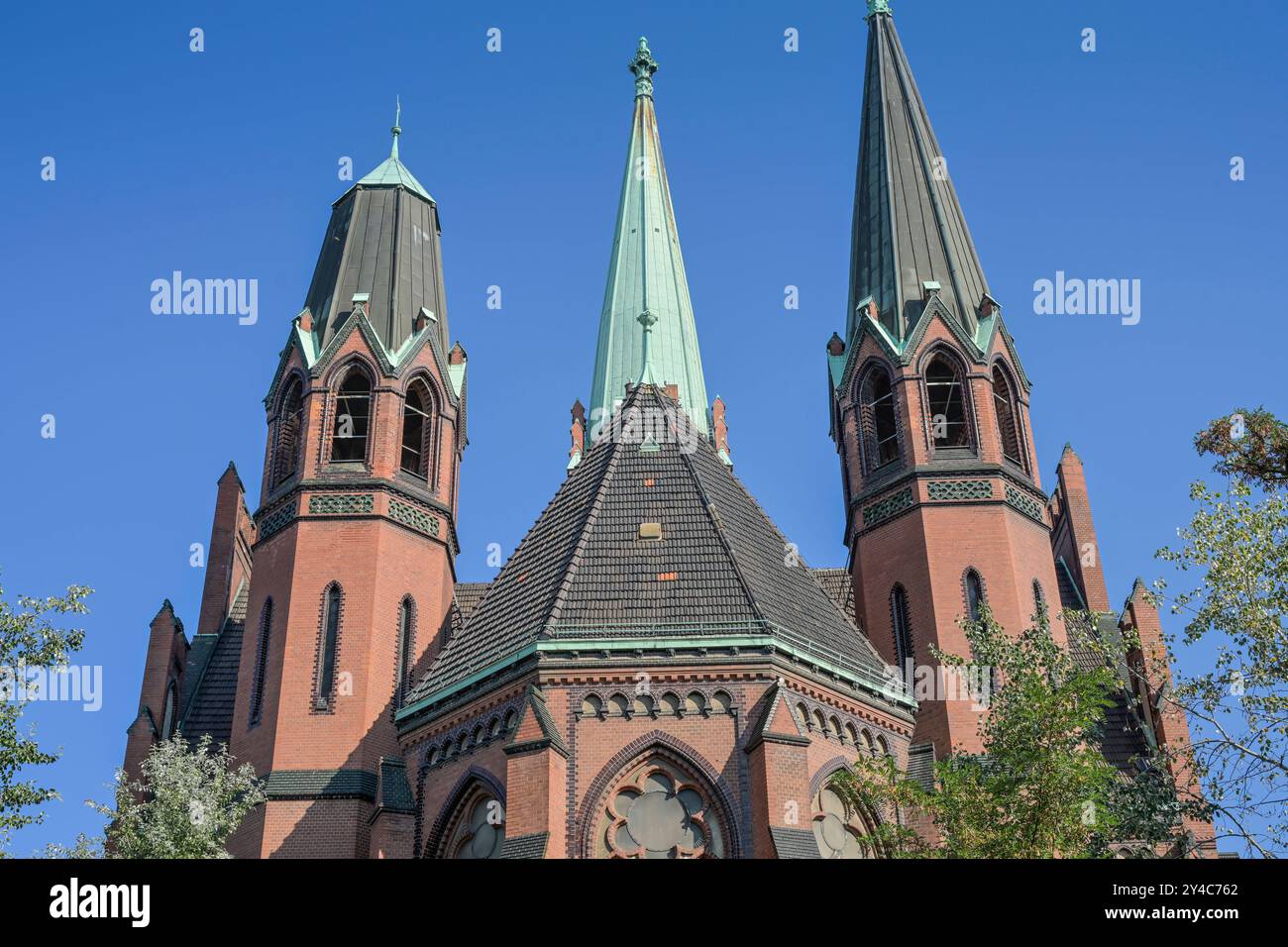 Ev. Apostel-Paulus-Kirche, Akazienstraße, Schöneberg, Berlin, Deutschland *** Ev Apostel Paulus ...