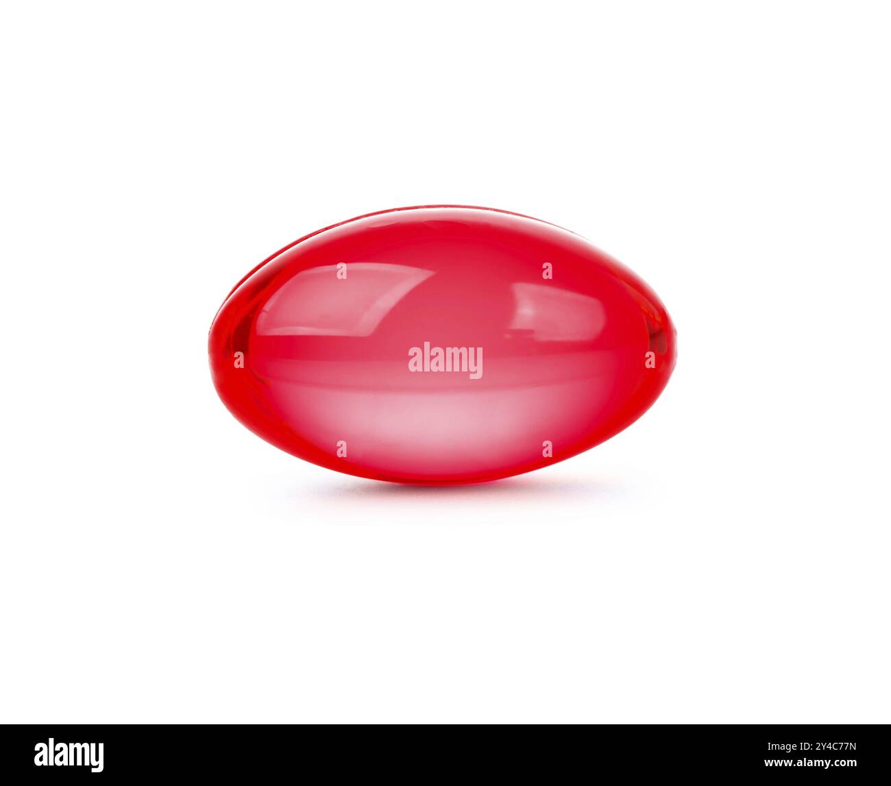 Capsule of vitamin E isolated on a white background Stock Photo - Alamy