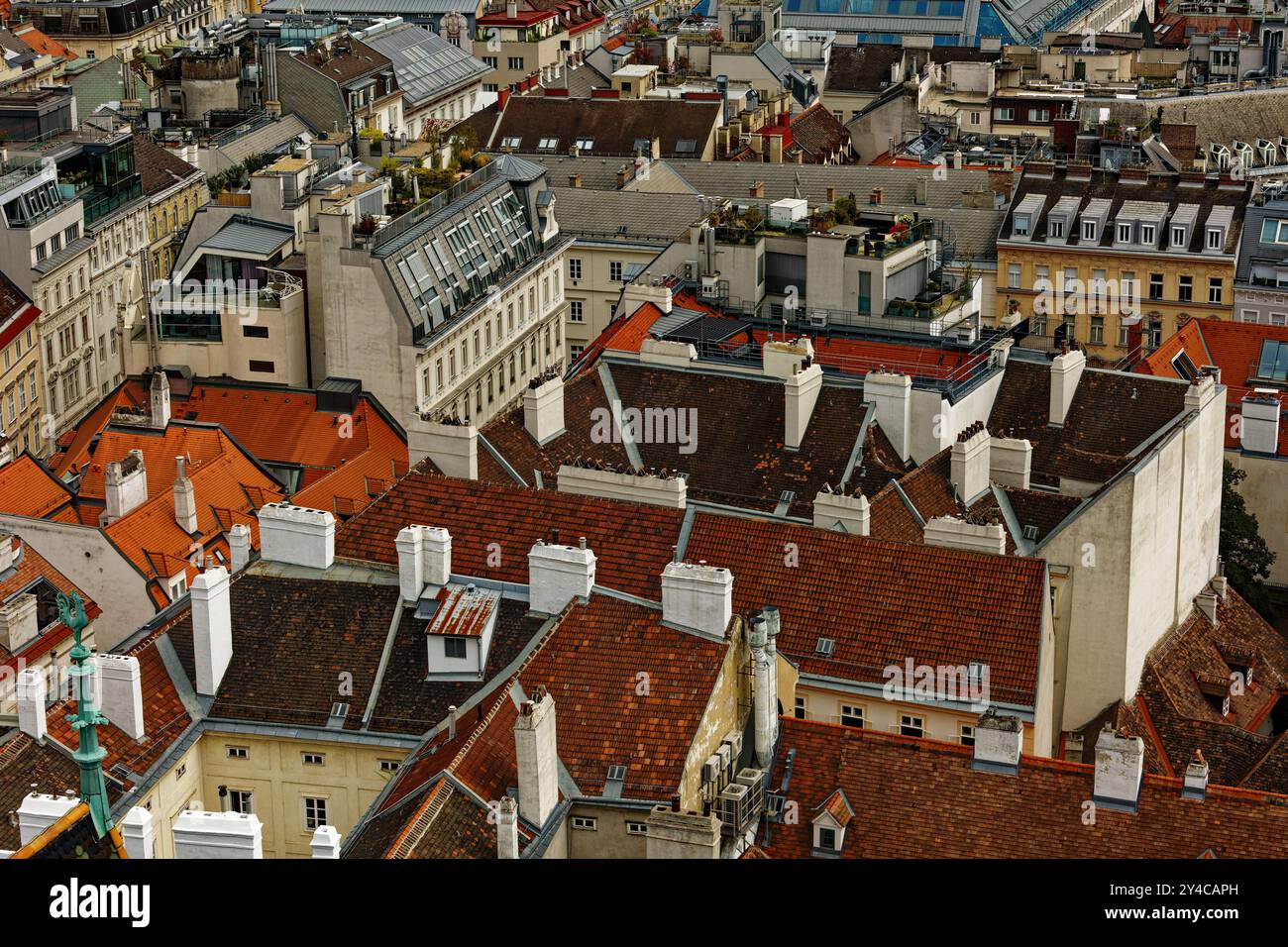 Vienna Austria capital in Europe EU crossed by the Danube river. the ...