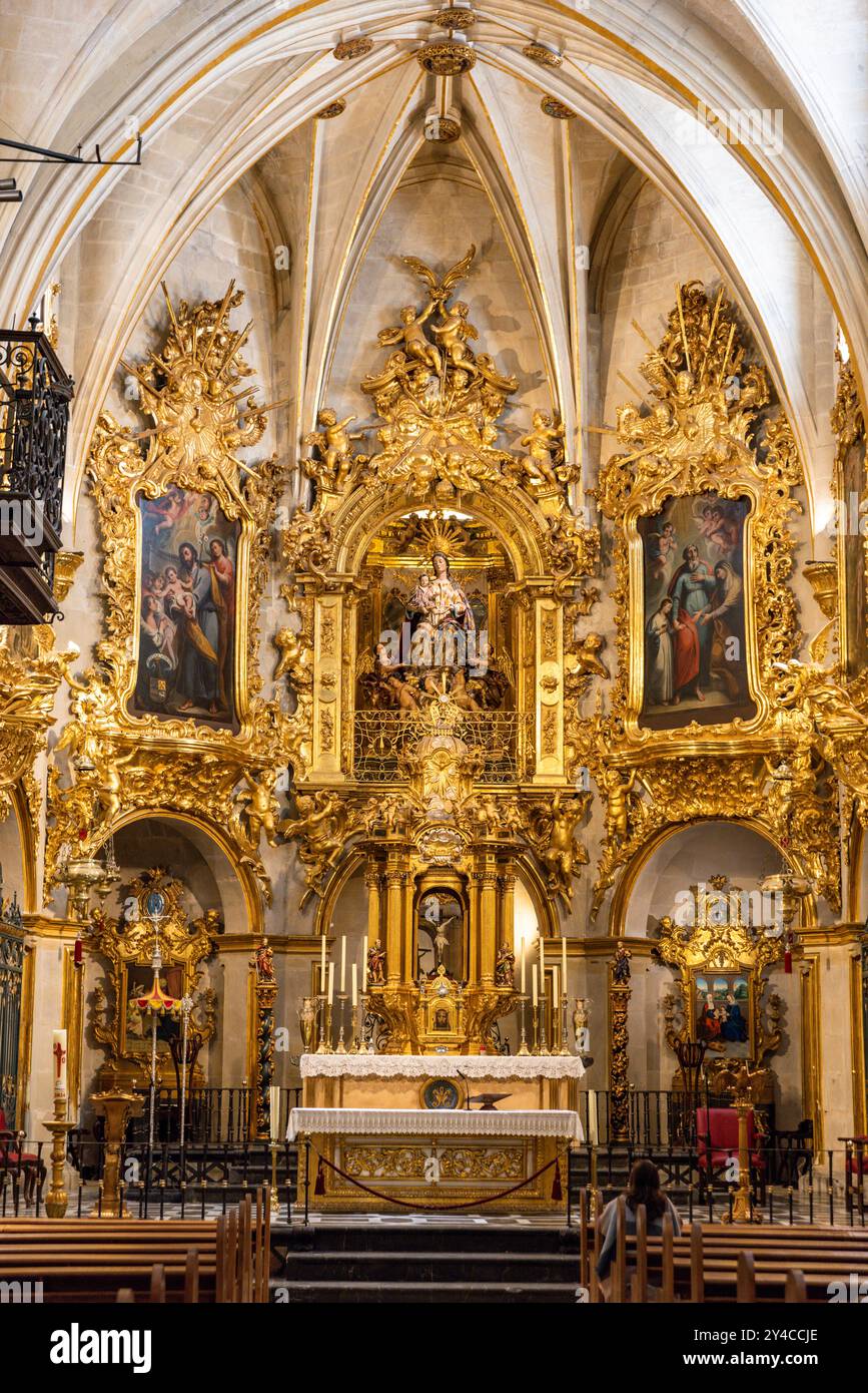 Santa Maria Basilica in Alicante, Spain Stock Photo - Alamy