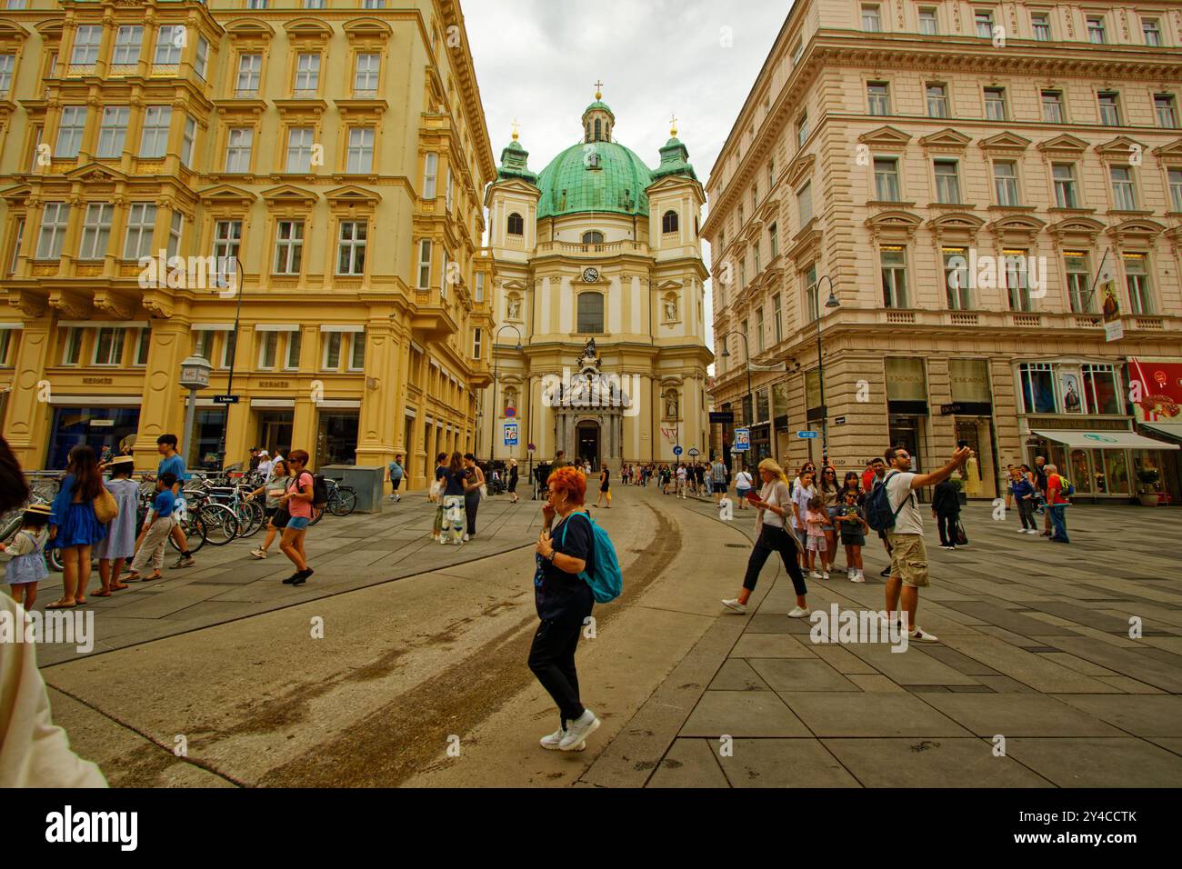Vienna Austria Palaces and historical monuments Europe EU crossed by ...