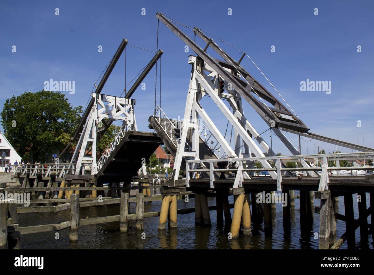 Wooden bascule bridge hi-res stock photography and images - Alamy