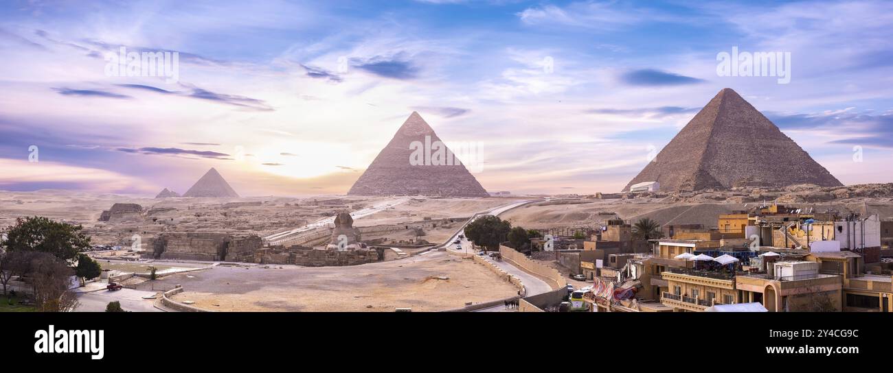 Panoramic images pyramids hi-res stock photography and images - Alamy