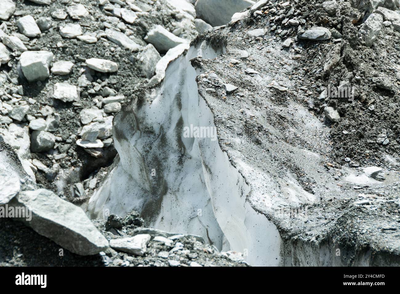 Hopar glacier, Pakistan Stock Photo - Alamy