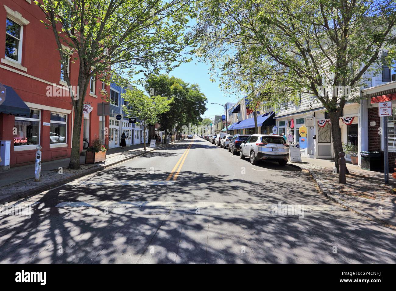 Main Street looking west Village of Greenport north fork of eastern ...