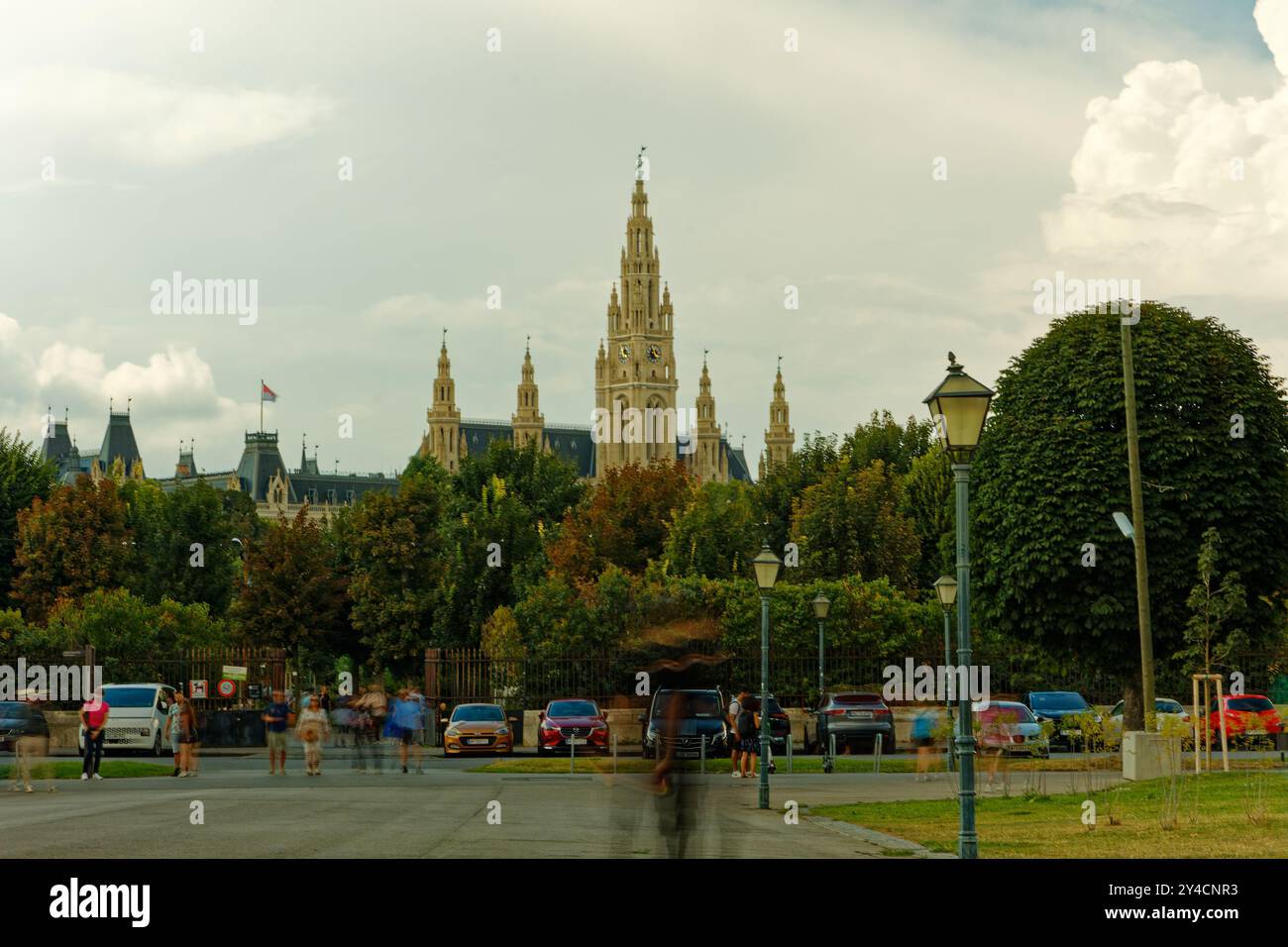 Vienna Austria Palaces and historical monuments Europe EU crossed by ...
