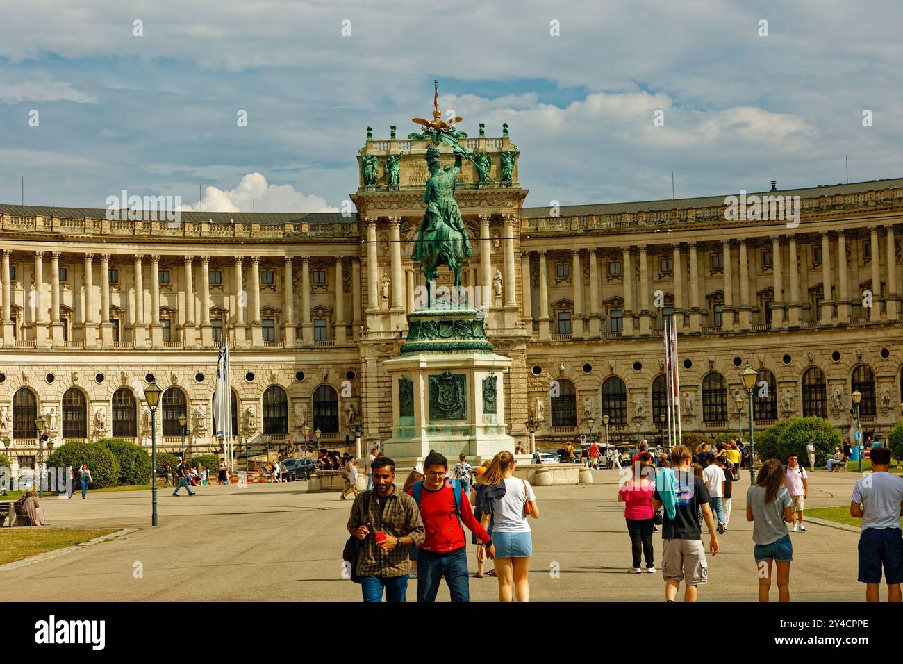Vienna Austria Palaces and historical monuments Europe EU crossed by ...