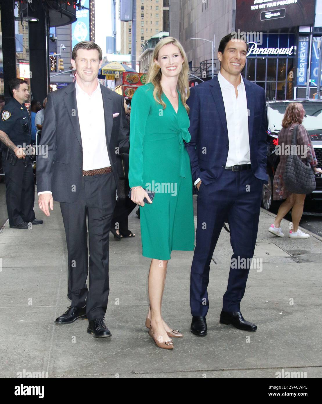 New York, NY, USA. 17th Sep, 2024. Matthew Reeve, Alexandra Reeve ...