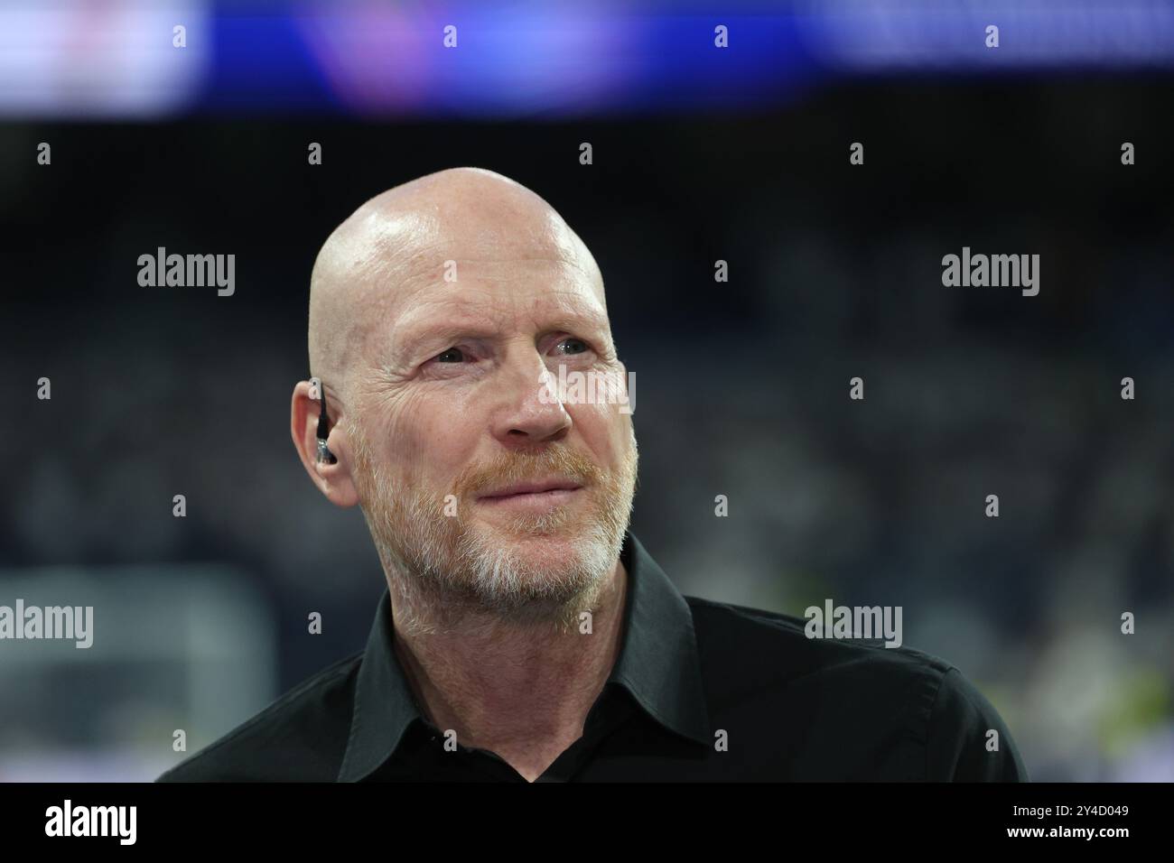 Prime-Moderator Matthias Sammer ESP, Real Madrid vs. VfB Stuttgart ...